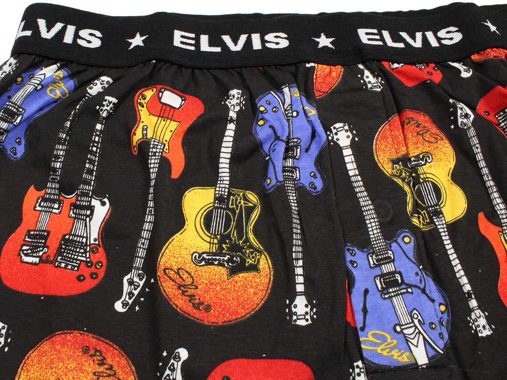 Intimo Men's Elvis Presley Guitar Cotton Boxer Underwear – PJammy