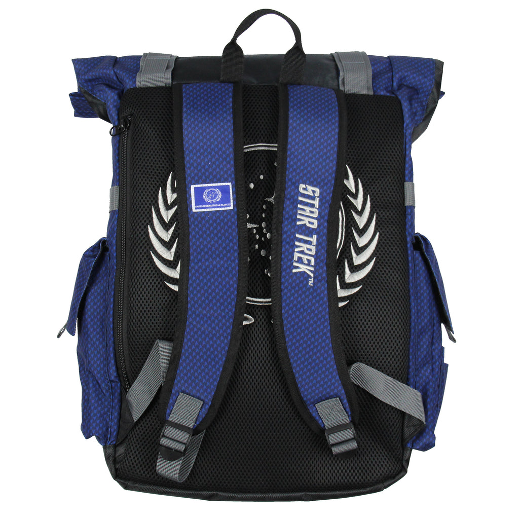 Star Trek Starfleet Academy Roll Top Hiking Gym Laptop School Travel B ...